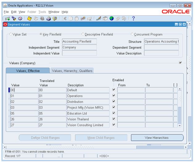 Restricting Insert and Update Access to Key Flexfield Segment Values (Part 1)